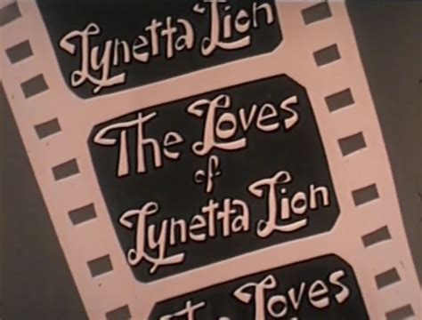 The Loves Of Lynetta Lion Total Television Productions Wiki Fandom