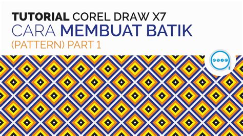 How To Make Pattern In Coreldraw X7 Part1 Youtube