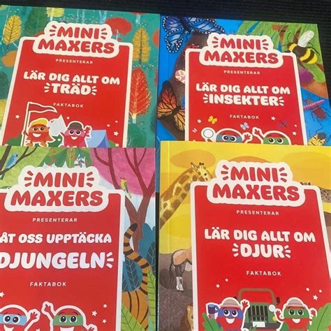Se Produkter Som Liknar Mini Maxers Faktaböcker Trä På Tradera 690163527