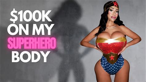 Real Life Superhero Wants To Be More Plastic HOOKED ON THE LOOK