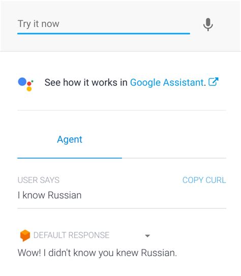 Quickstart Create A Dialogflow ES Agent Google Cloud