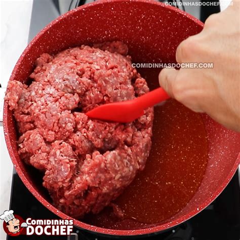 Como Fazer Carne Moída Soltinha Comidinhas do Chef