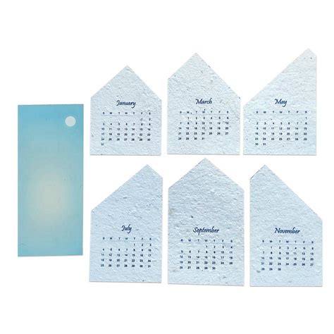 Plantable Seedpaper Eco Friendly Calendar At Rs 70piece Seed Paper