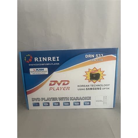 Jual DVD Player Rinrei DRN D Optik Samsung Dvd Vcd Mp Mp Karaoke Shopee Indonesia