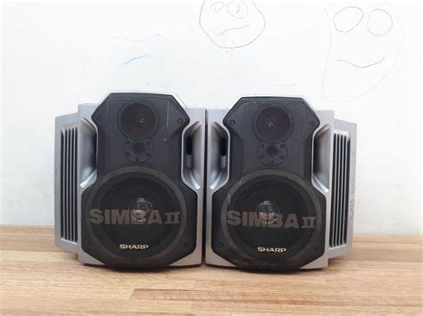 Speaker Pasif Sharp Simba 2pcs 5inch Second Lazada Indonesia
