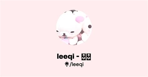 Leeqi 思妙 Official Tiktok Instagram X Linktree