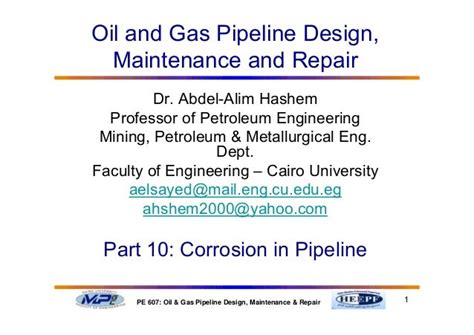Corrosion In Pipeline