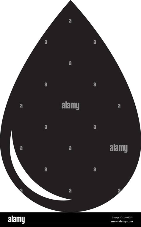 Water Drop Icon Vector Illustration Logo Design Stock Vector Image