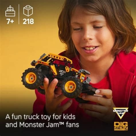Lego Technic Monster Jam Digatron Pull Back Monster Truck Building Toy