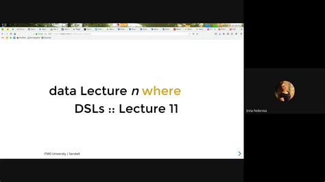 Haskell Lecture №11 From The 2205 Youtube