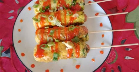 Resep Sostel Sosis Telor Ala Rumahan Tanpa Alat Oleh Winda Eka
