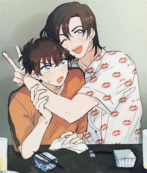 「爆処 松田陣平＆萩原研二」おしゃれまとめの人気アイデア｜pinterest｜rui 名探偵コナン 探偵 コナン