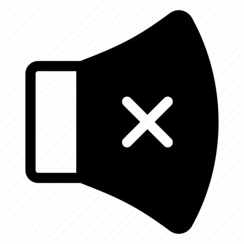 Mute Audio Sound Speaker Volume Icon Download On Iconfinder