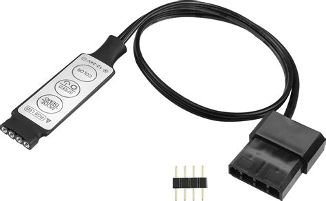 Argb Controller Mini 5v 24v 4pin Argb Led Lighting 1ft Rgb Light Strip Controller Ide 4pin