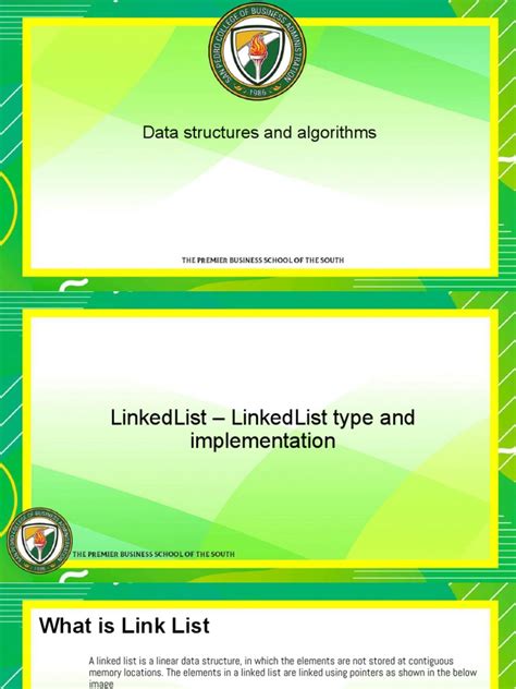 Lecture 4 Link List Rules And List Implementation Pdf