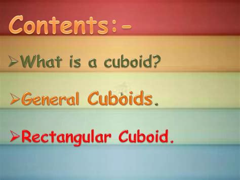 Cuboid Ppt