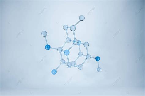 Molecules And Biologybiological Concept3d Rendering Energy Molecule