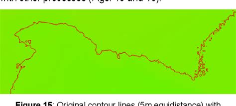 Figure 1 From Noise Reduction In Contour Lines And Slope Maps From