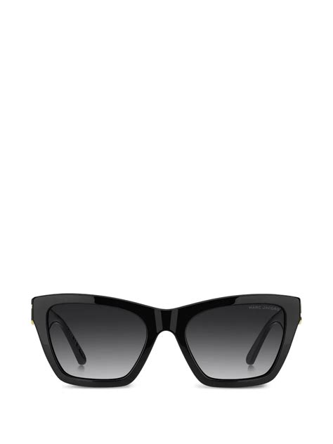 Marc Jacobs Eyewear Lentes De Sol Con Logo Negro Farfetch Mx