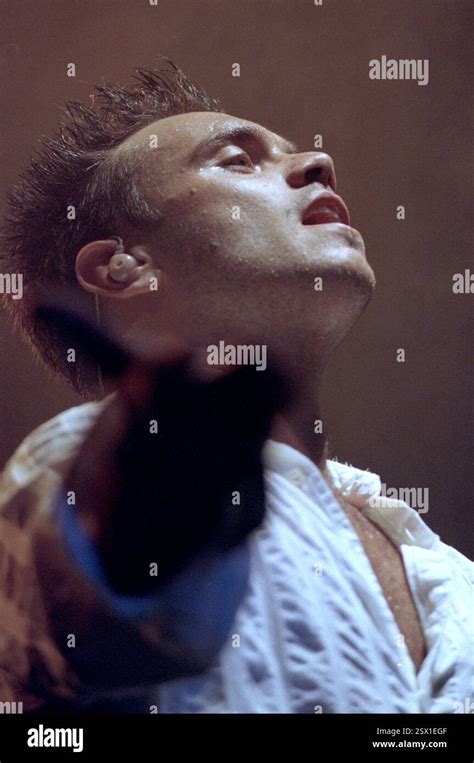 Milan Italy 25051997 Nek Filippo Nevianiitalian Singer During The Live Concert At The