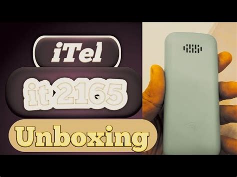 ITel It 2165 Unboxing Price In Pakistan Sky Tech Mobile YouTube