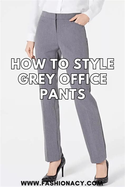 How To Style Office Pants For Women