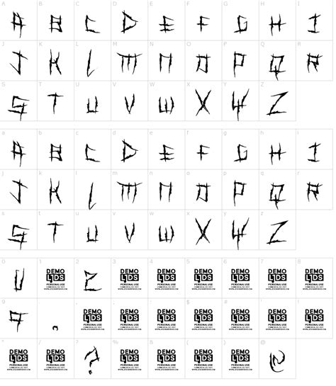 Demonic Font