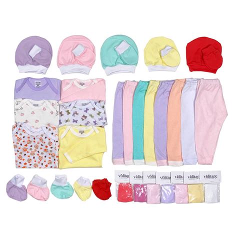 Kit 36 Peças Roupinhas De Bebê Enxoval Maternidade Menino Menina Liso