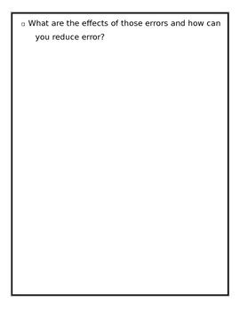 Editable Lab Report Checklist By Creative Science By Cristina TPT