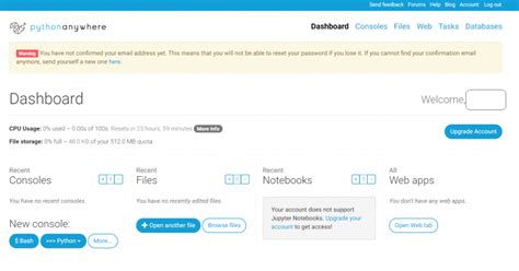 Python Anywhere Flask Django Tech