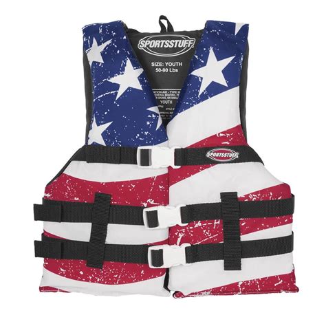 Gilet d aide à la flottabilité pour sports nautiques STARS STRIPES