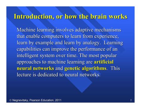 SOLUTION Lecture 02 Artificial Neural Networks Supervised Learning 2