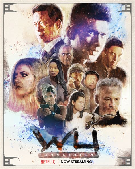 Wu Assassins Netflix Poster Poster By Davidburrows93