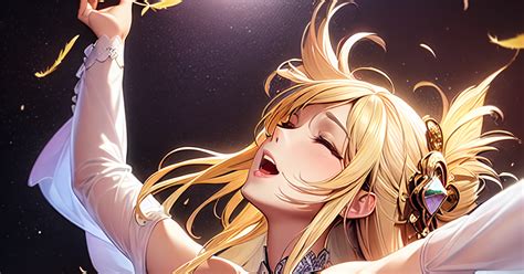 Large Breasts Girl Ai Illustration 魂の歌 Pixiv