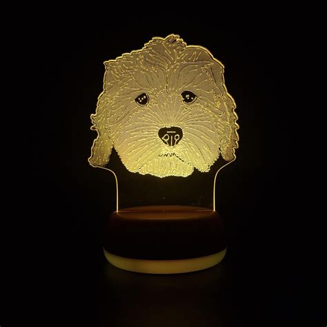 Personalised Cockapoo Night Light Cockapoo T Dog T T For