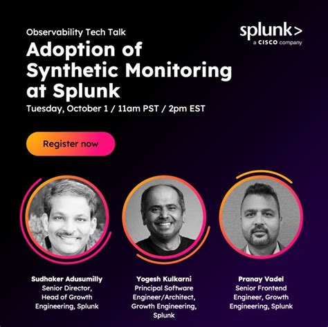 Splunk On Linkedin Web Pages Vitals Apis—handled Splunk Synthetic Monitoring Turns Digital…