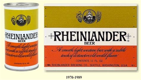 Rheinlander Breweries Of Seattle