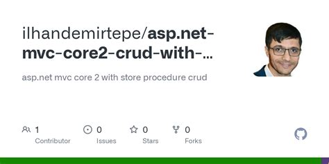 GitHub Ilhandemirtepe Asp Net Mvc Core2 Crud With Store Procedure