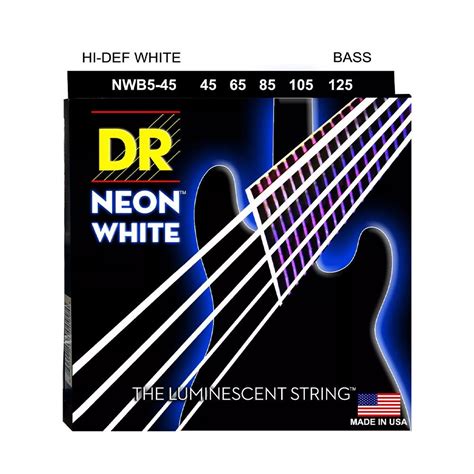 สายเบส Dr Strings Hi Def Neon™ Colored Bass Strings Shopee Thailand