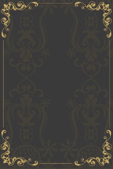 Vector Vintage European Border Classical Texture Background Wallpaper