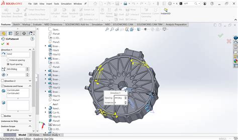 Circular Pattern Not Working Rsolidworks