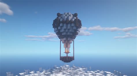 Minecraft Steampunk Hot Air Balloon