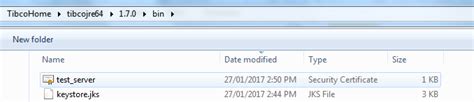 Creating Soap Service With Ssl Configuration In Tibco