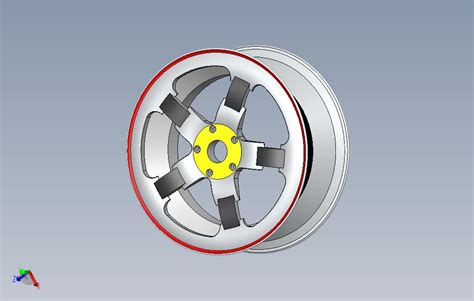 法拉利车轮solidworks 2013模型图纸免费下载 懒石网