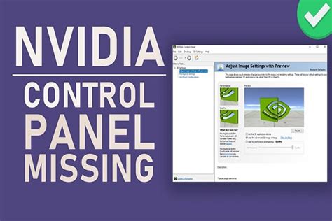 1 Không Mở Được Nvidia Control Panel Cách Khắc Phục