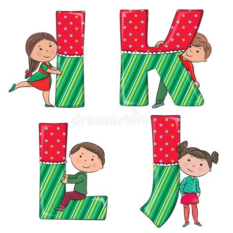 字母表哄骗ijkl 向量例证 插画 包括有 独自一个 绿色 微笑 孩子 女孩 子项 模式 诉讼 48630638