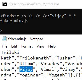 Search A Folder Recursively To List The File Names Which Contains The String Windows Stack