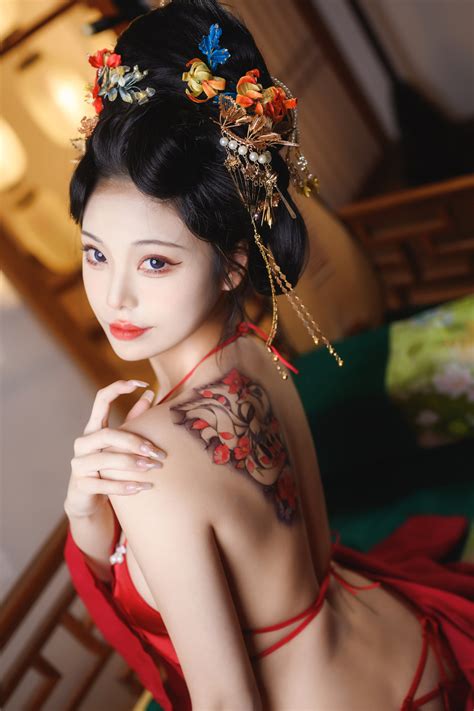 Cosplay 蜜汁猫裘Mizhimaoqiu 唐宫夜宴 Everia club