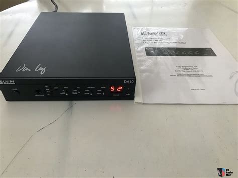 Lavry Da10 Dac Wheadphone Amp Signed By Dan Lavry Sold Photo