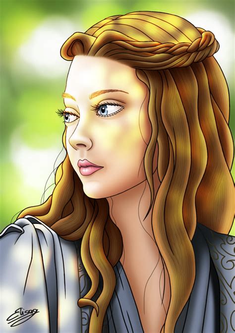 Margaery Tyrell Digital Version By Elygraphic On Deviantart